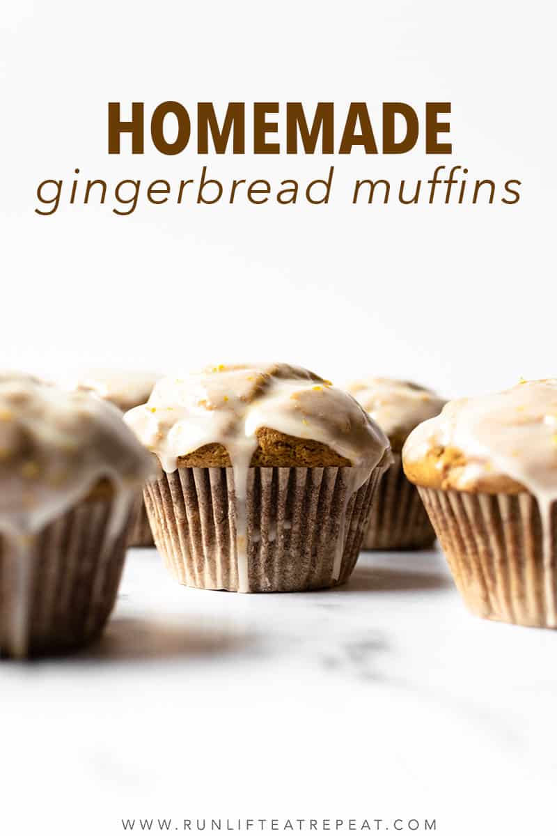 Gingerbread Muffins with Orange Glaze - Simple Everyday Recipes