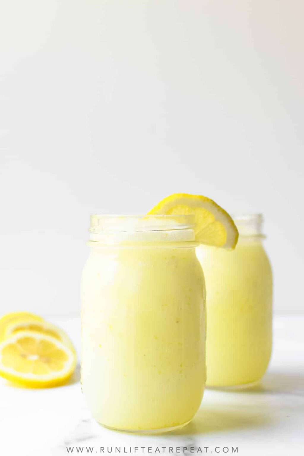 Frozen Lemonade (Mocktail or Cocktail!) - Simple Everyday Recipes