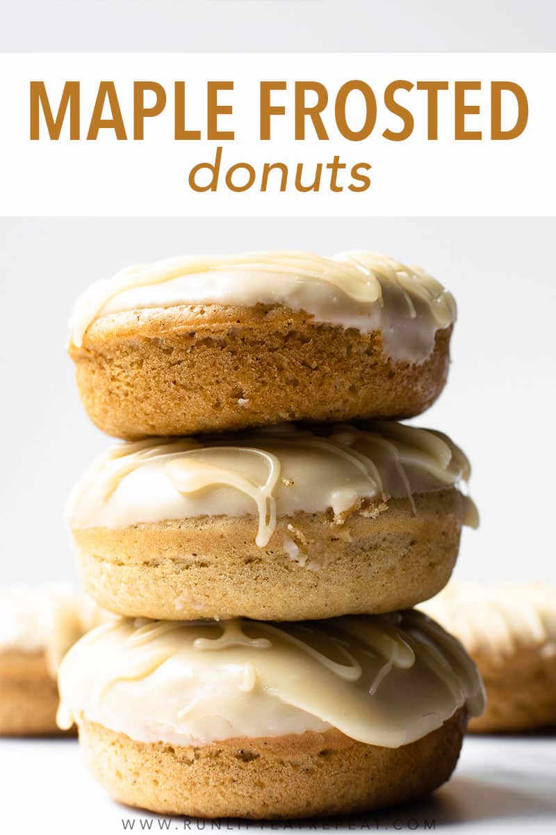 Baked Maple Frosted Donuts - Simple Everyday Recipes