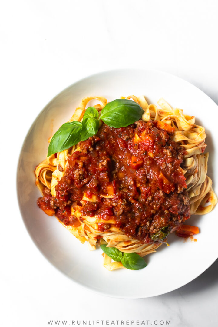 Homemade Pasta Bolognese - Simple Everyday Recipes
