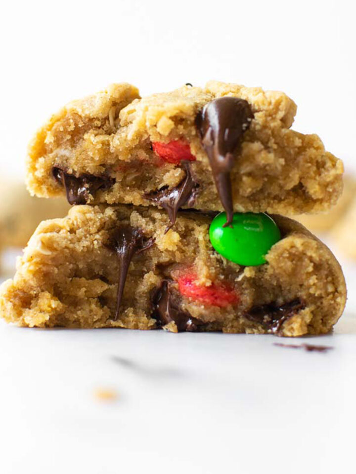 Leftover Halloween Candy Cookies - Simple Everyday Recipes