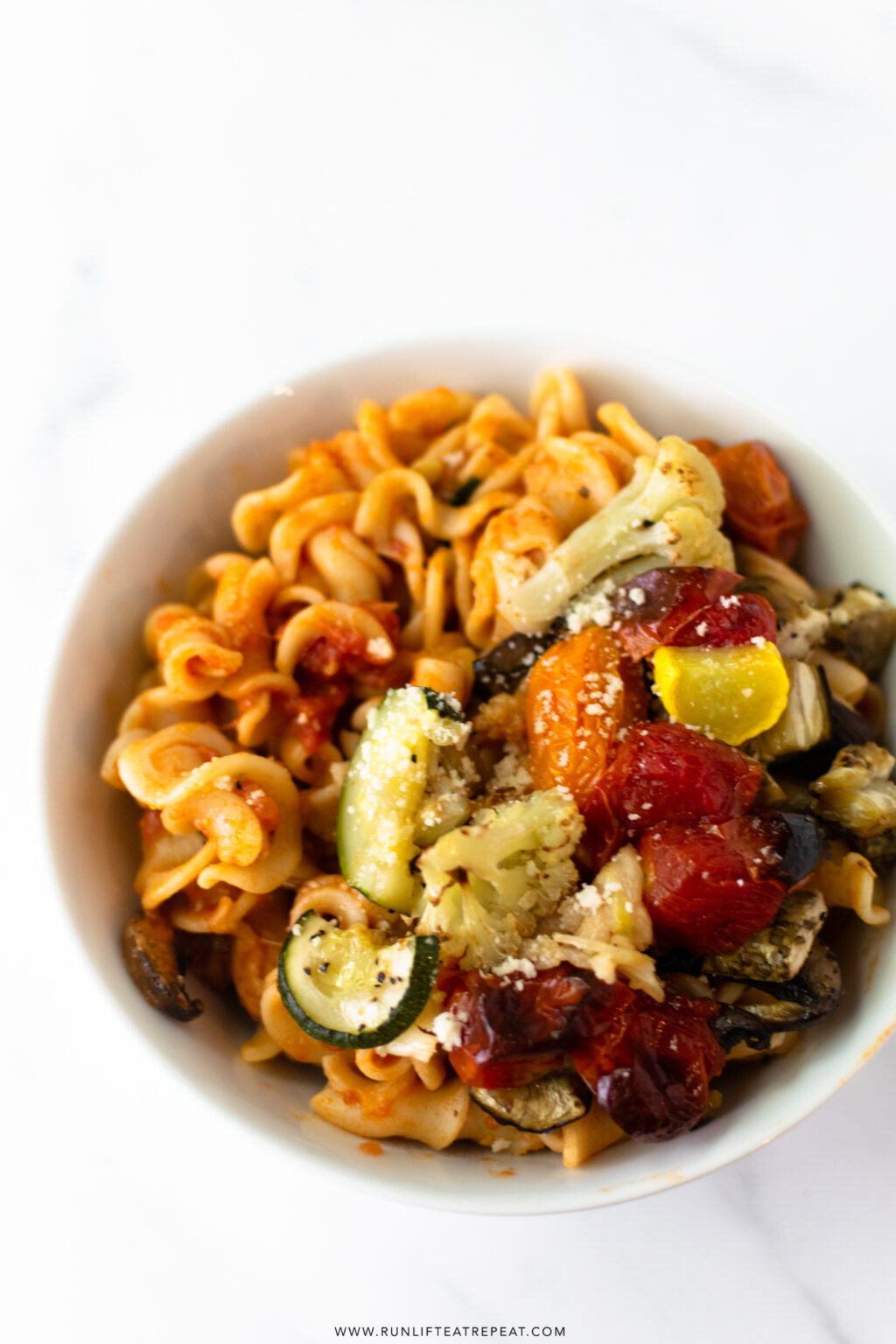 Easy Roasted Vegetable Pasta - Simple Everyday Recipes