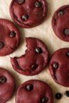 The Best Red Velvet Chocolate Chip Cookies - Simple Everyday Recipes
