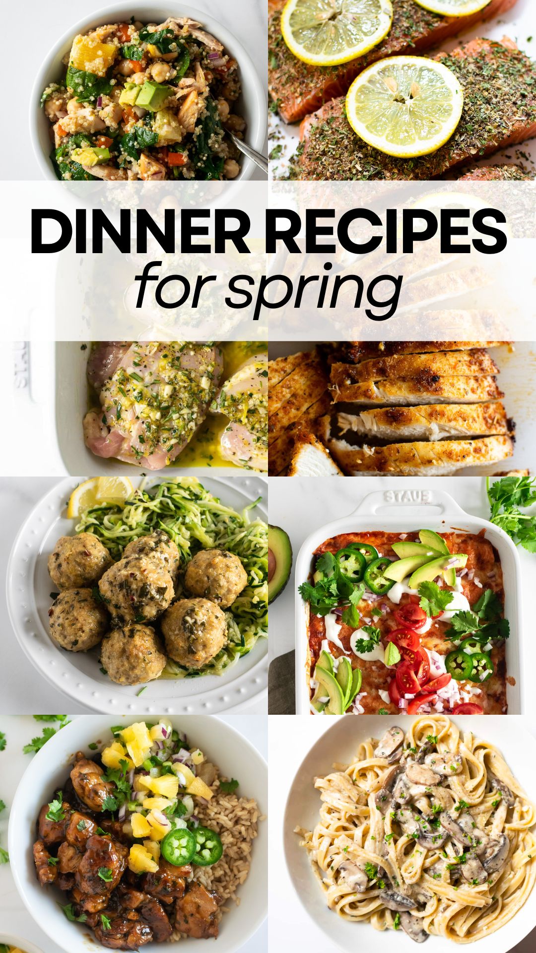 15+ Spring Dinner Recipes - Simple Everyday Recipes