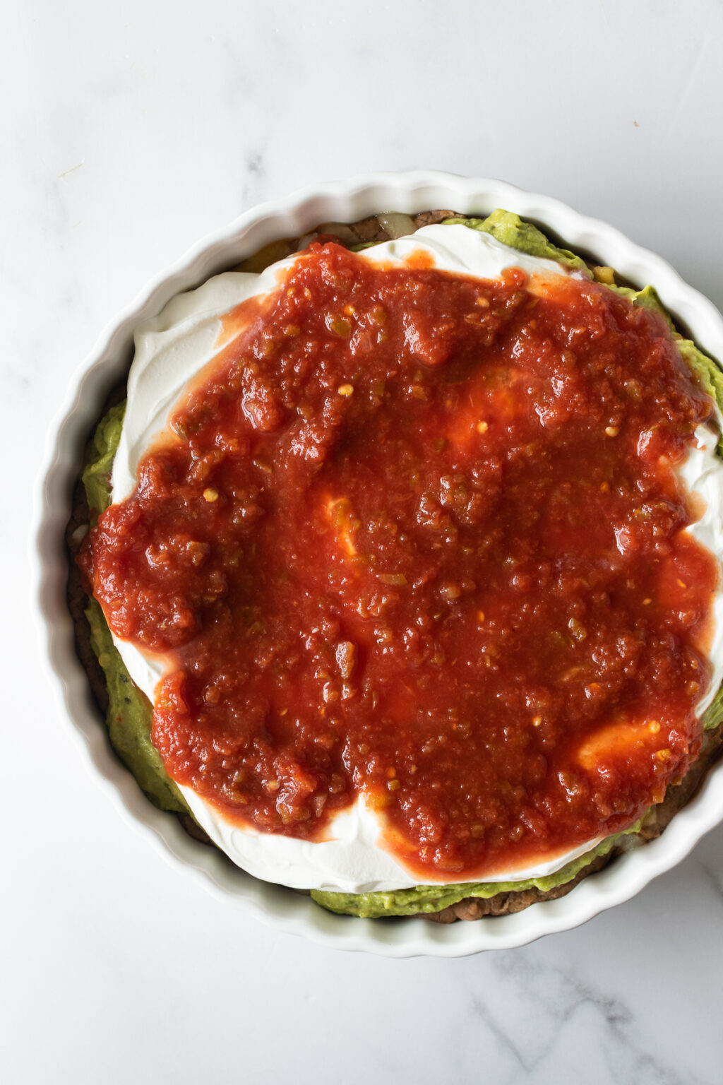 Easy Mexican 7 Layer Dip Recipe