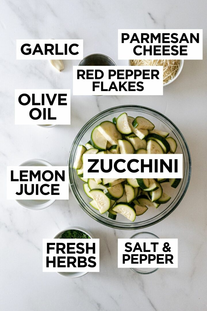 Parmesan Roasted Zucchini Recipe