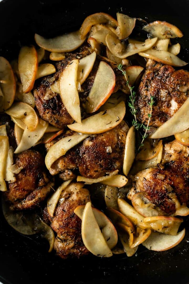 Skillet Apple Cider Chicken - Simple Everyday Recipes